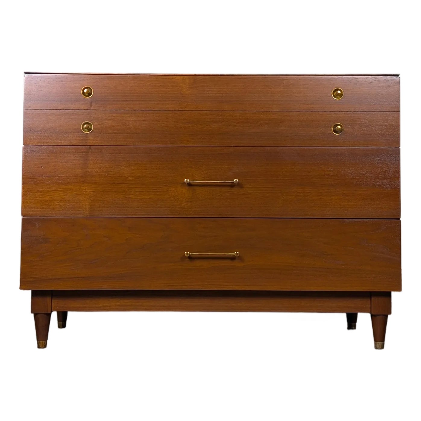 Mid Century Modern Walnut Chest of Drawers/Dresser by Basic Witz ...
