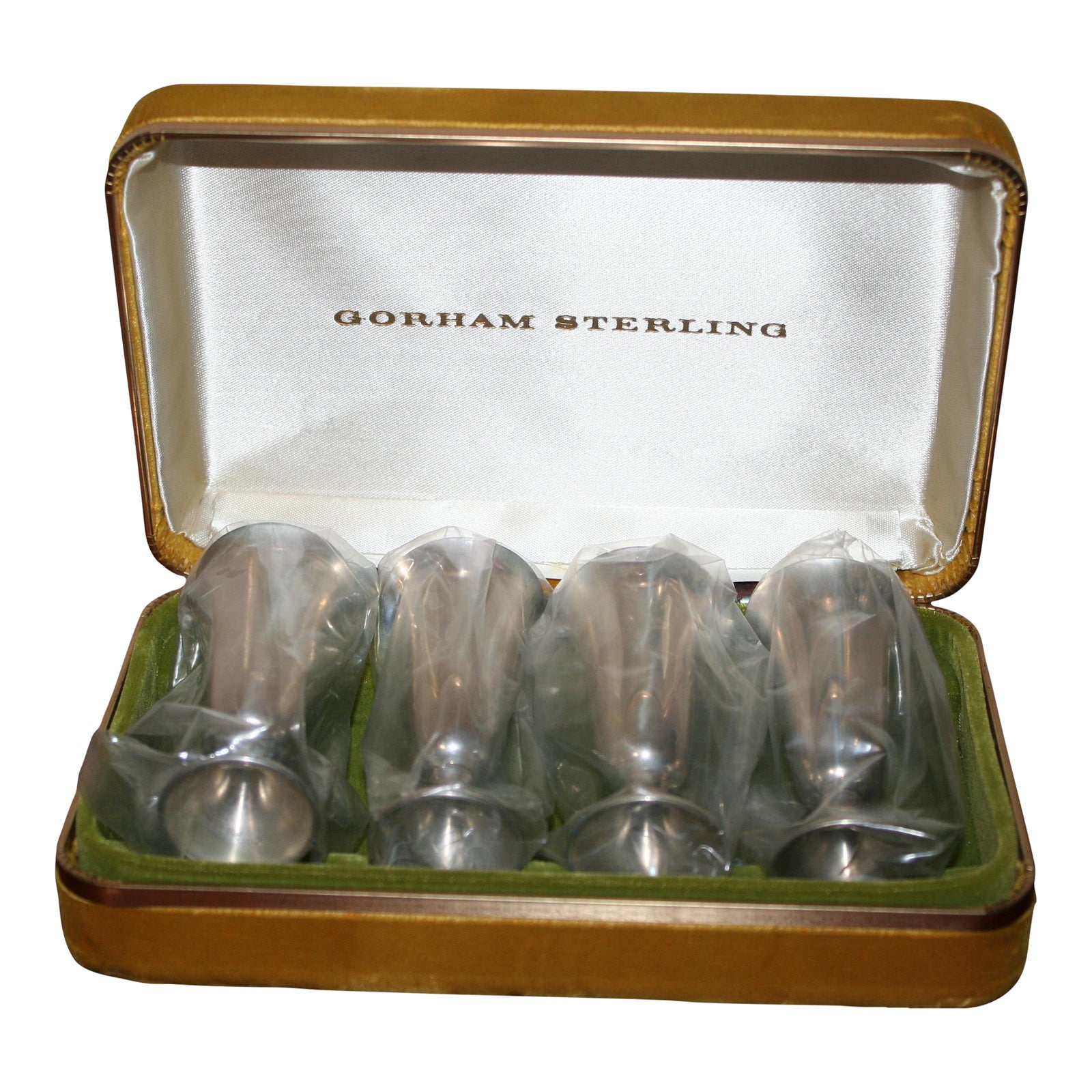 1960s Gorham Sterling Silver Cordials- Set of 4 | Chairish