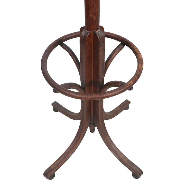Antique Thonet Style Bentwood Coat Tree Rack Stand C 1880 /1920's ...