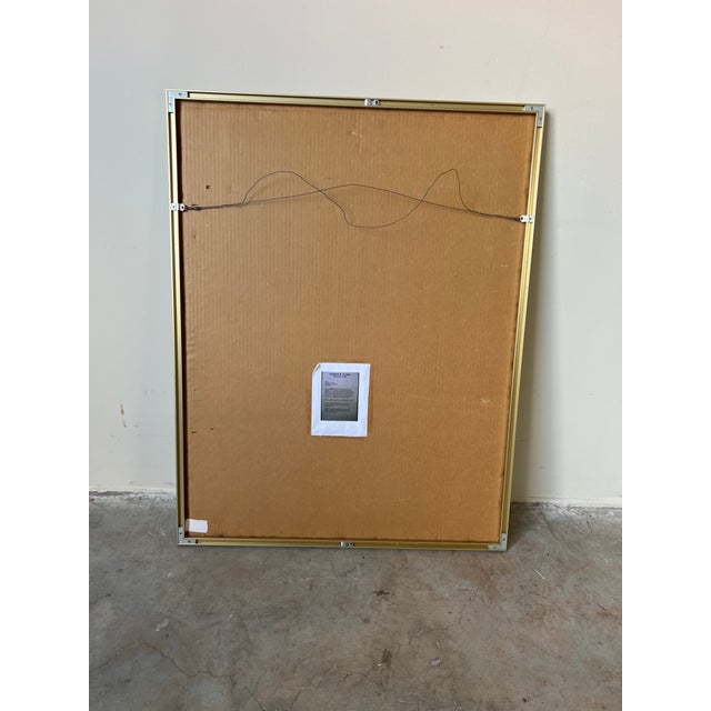 1980's Patrick Clark Realistic Monopoly Watercolor Painting, Framed ...