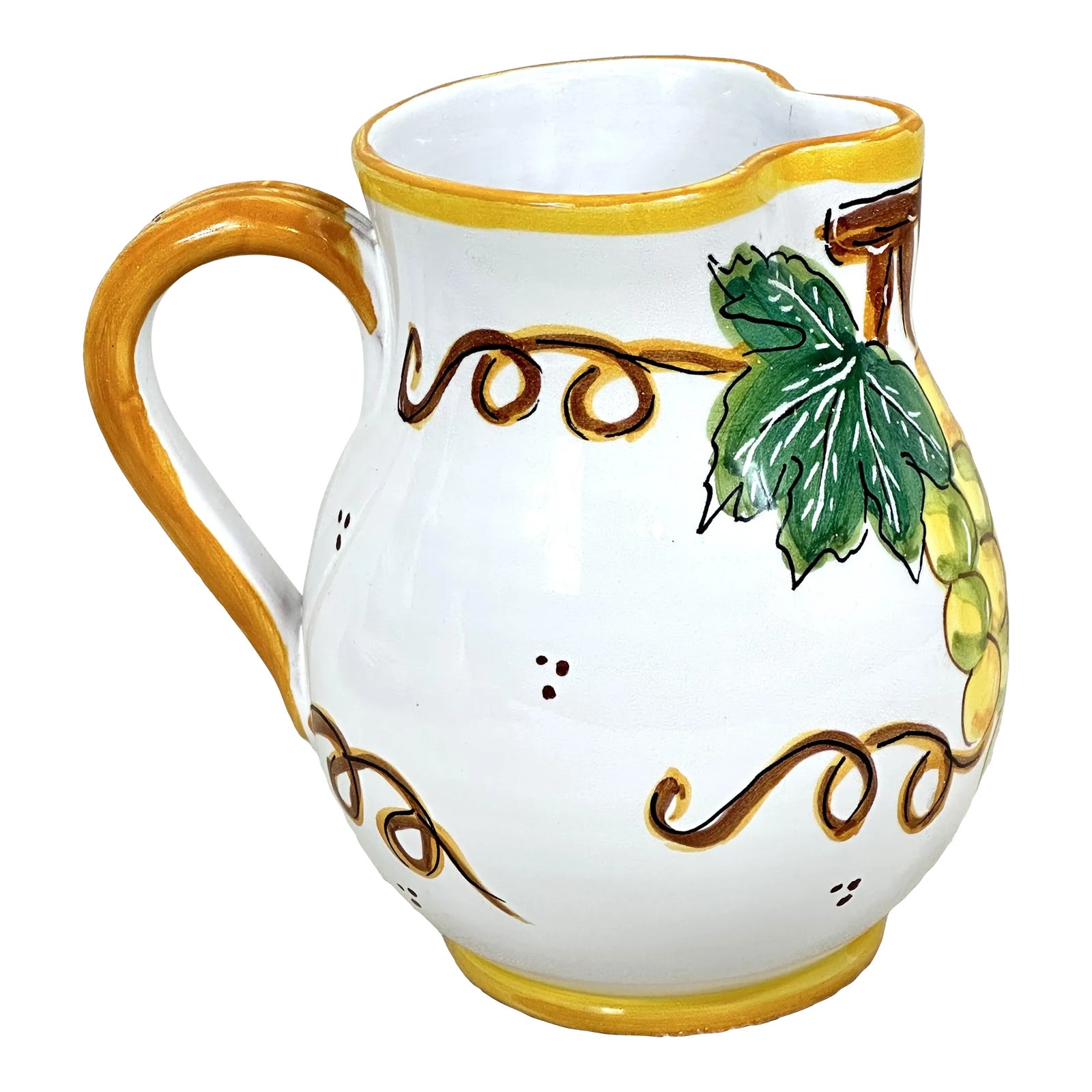 Vintage Italian Pitcher | Chairish