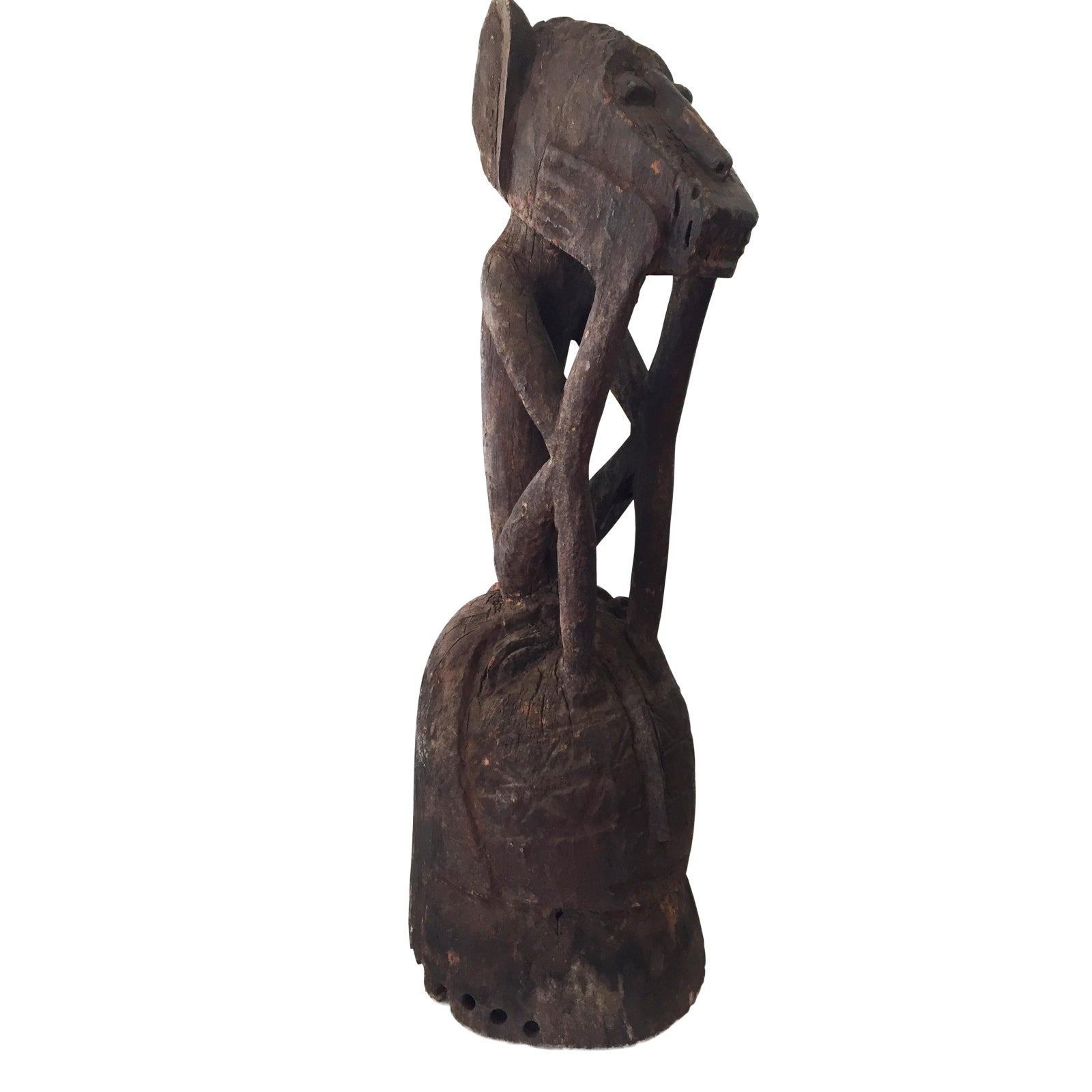 Old /Mossi Monkey Helmet / Mask Burkina Faso | Chairish