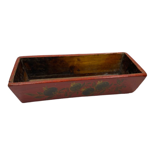 Late 19th Century American Antique Painted Victorian Flower Box | Chairish