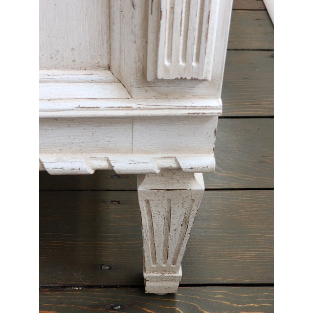 Modern White Hand Painted Chinoiserie Chest of Drawers Dresser by Lewis ...