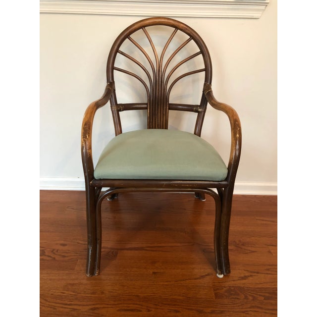 1970s Kings Rattan Chairs - Set of 6 | Chairish