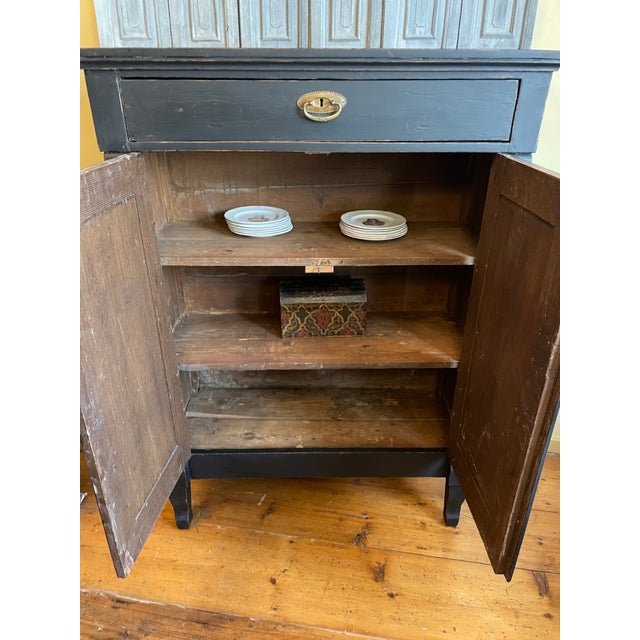Dutch Kitchen Cabinet with Drawers | Chairish