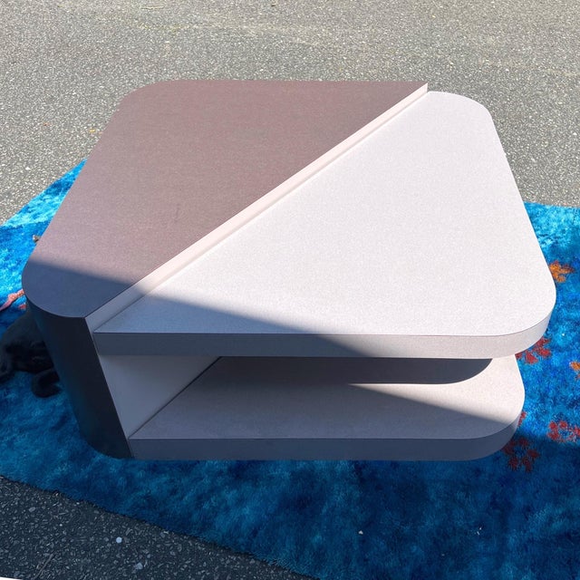 1980s Postmodern 2 Piece Coffee Table - A Pair | Chairish