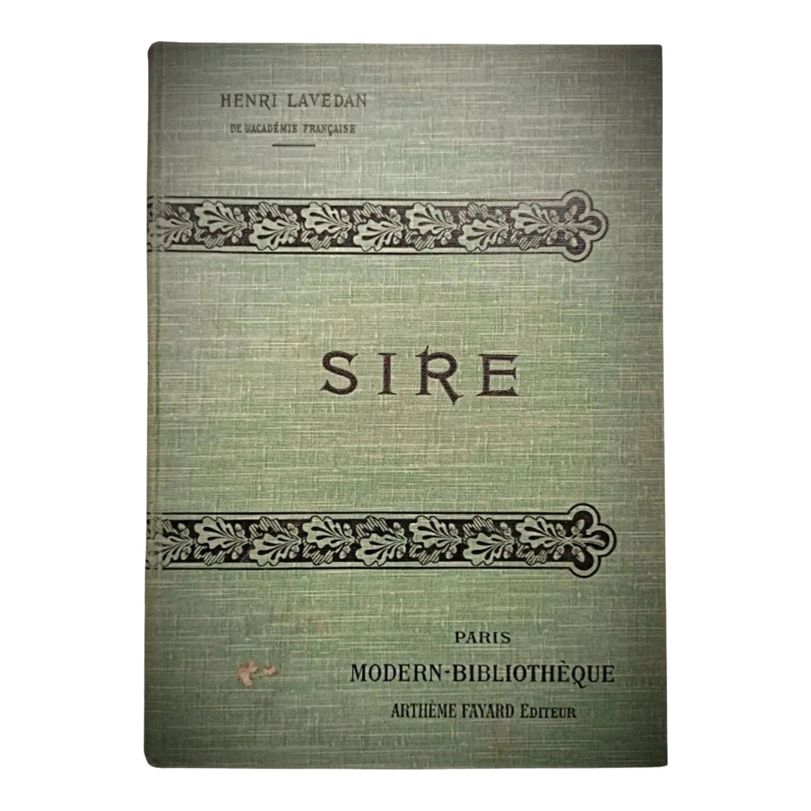 20th Century Book by Henri Lavedan – "Sire" | Chairish