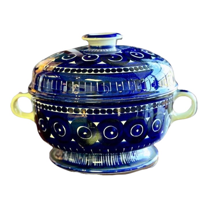 1990s Valencia Pattern by Arabia by Finland Stoneware Covered Tureen ...