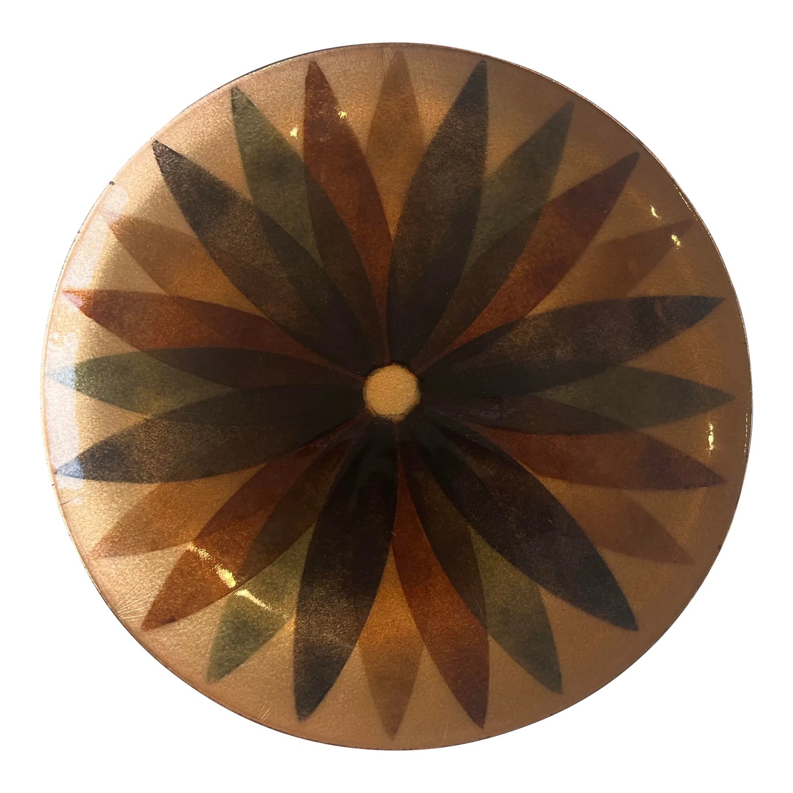 Vintage Mid-Century Modern Annemarie Davidson Large Abstract Copper ...