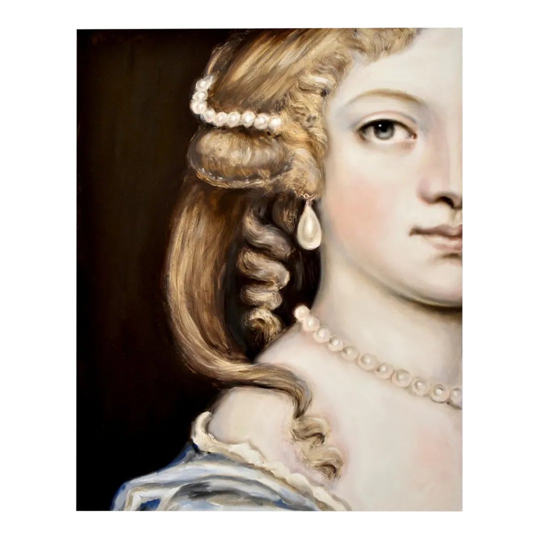 Clarissa Giclée Art Print (8"x10") by Susannah Carson | Chairish