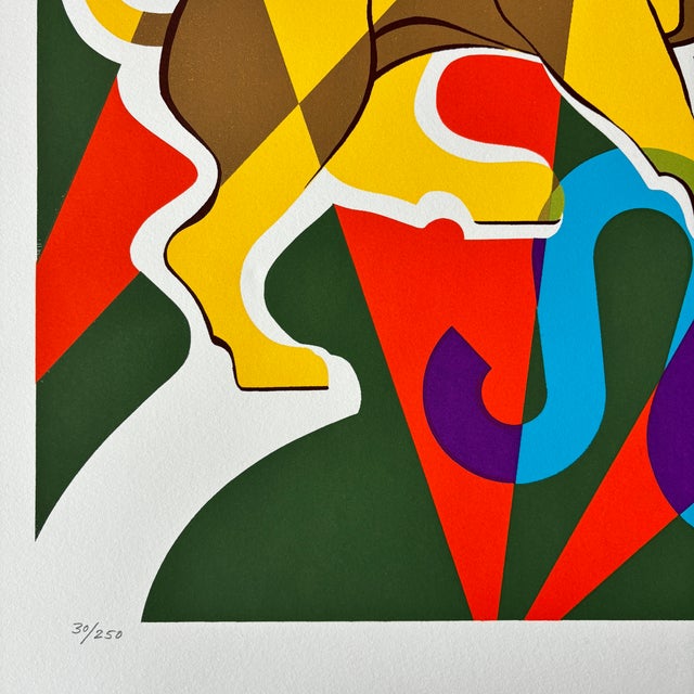 1960s Signed Horoscope Print by Arne Peterson, Leo | Chairish