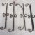 French Beaux Arts Wrought Iron Architectural Scrolls - Set of 4 | Chairish