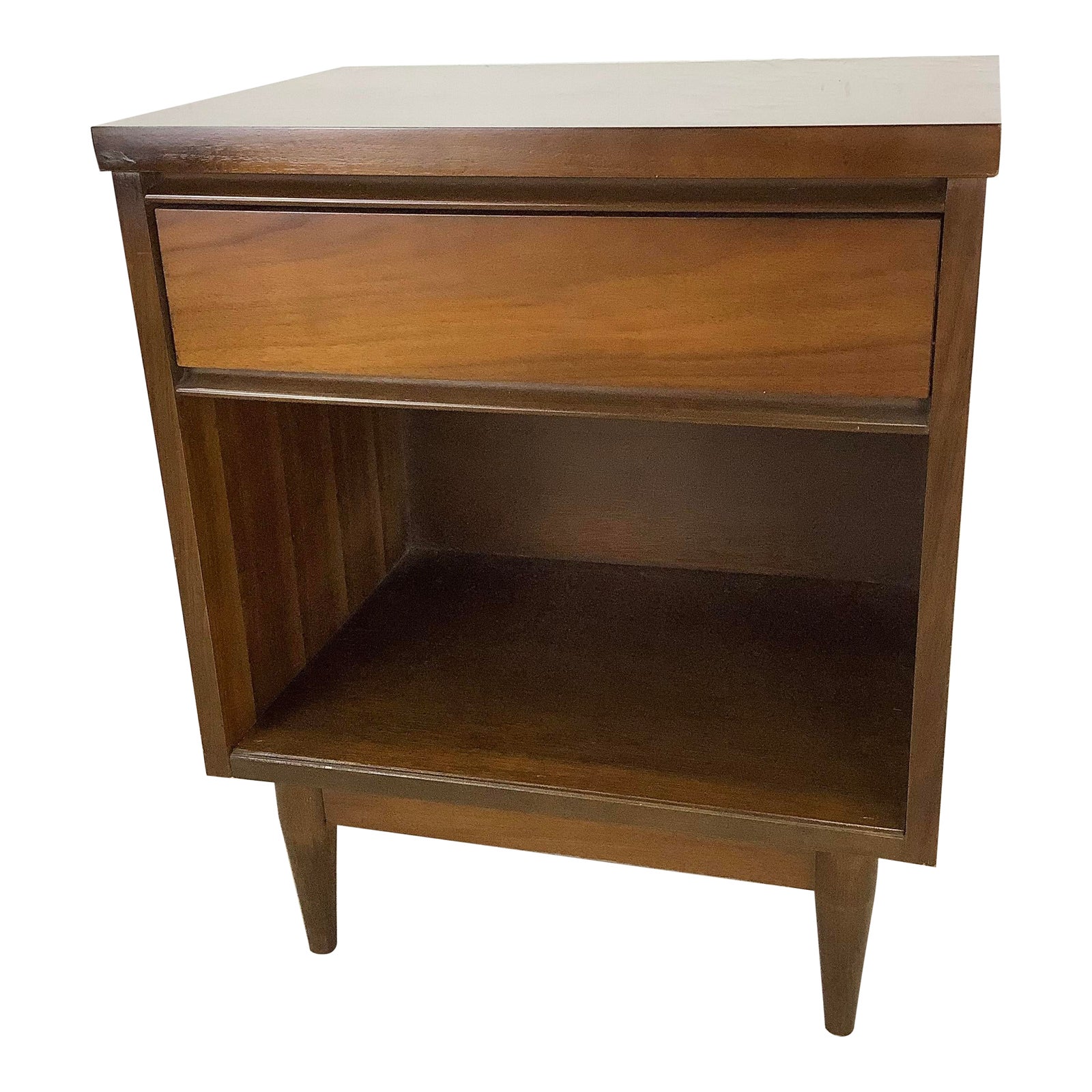 Mid-Century Nightstand by Broyhill | Chairish