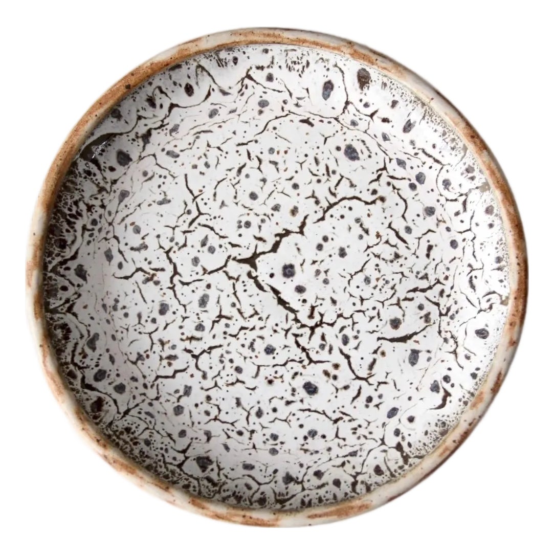 Vintage 1976 Jo Wiley Studio Pottery Plate | Chairish