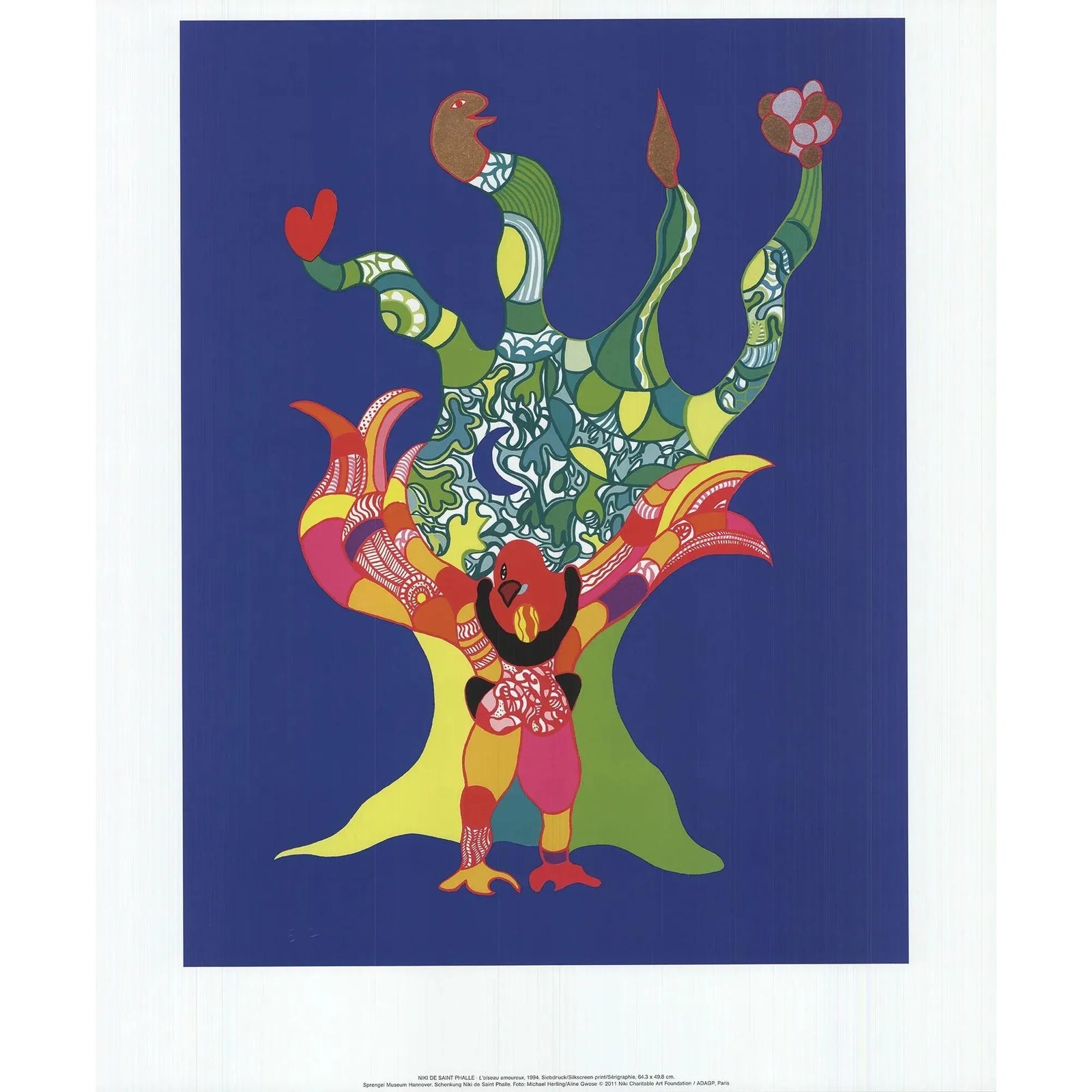 Niki De Saint Phalle L'oiseau Amoureux, 2011 | Chairish