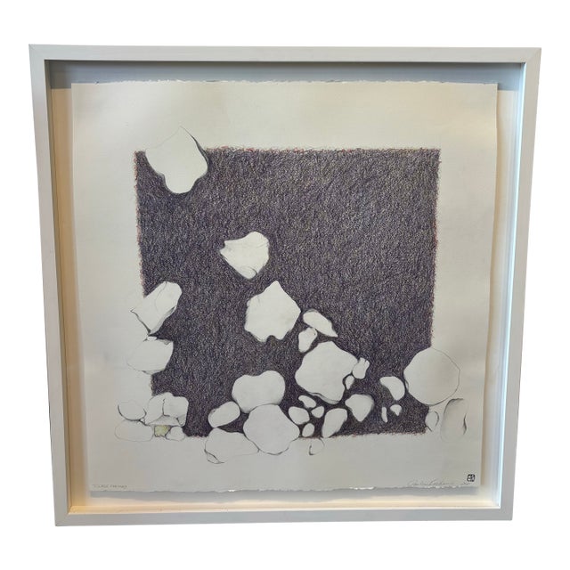 Contemporary Stone Drawing by Pauline Kochanski | Chairish