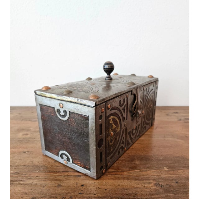 Antique North African Tuareg Mauritania Tribal Mixed Metal Mounted ...