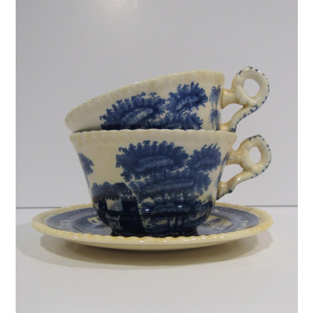 Antique Spode "Spode's Tower" Partial Dinner Set | Chairish