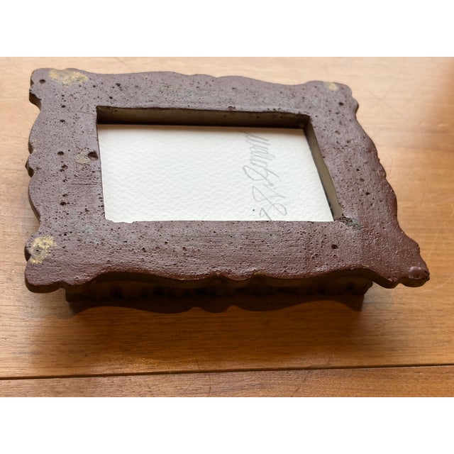 2024 Miniature Wellon Bridgers Oil Painting Seascape Coastal View at ...