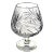Handcut Crystal Giant Lead Crystal Glass Snifter | Chairish