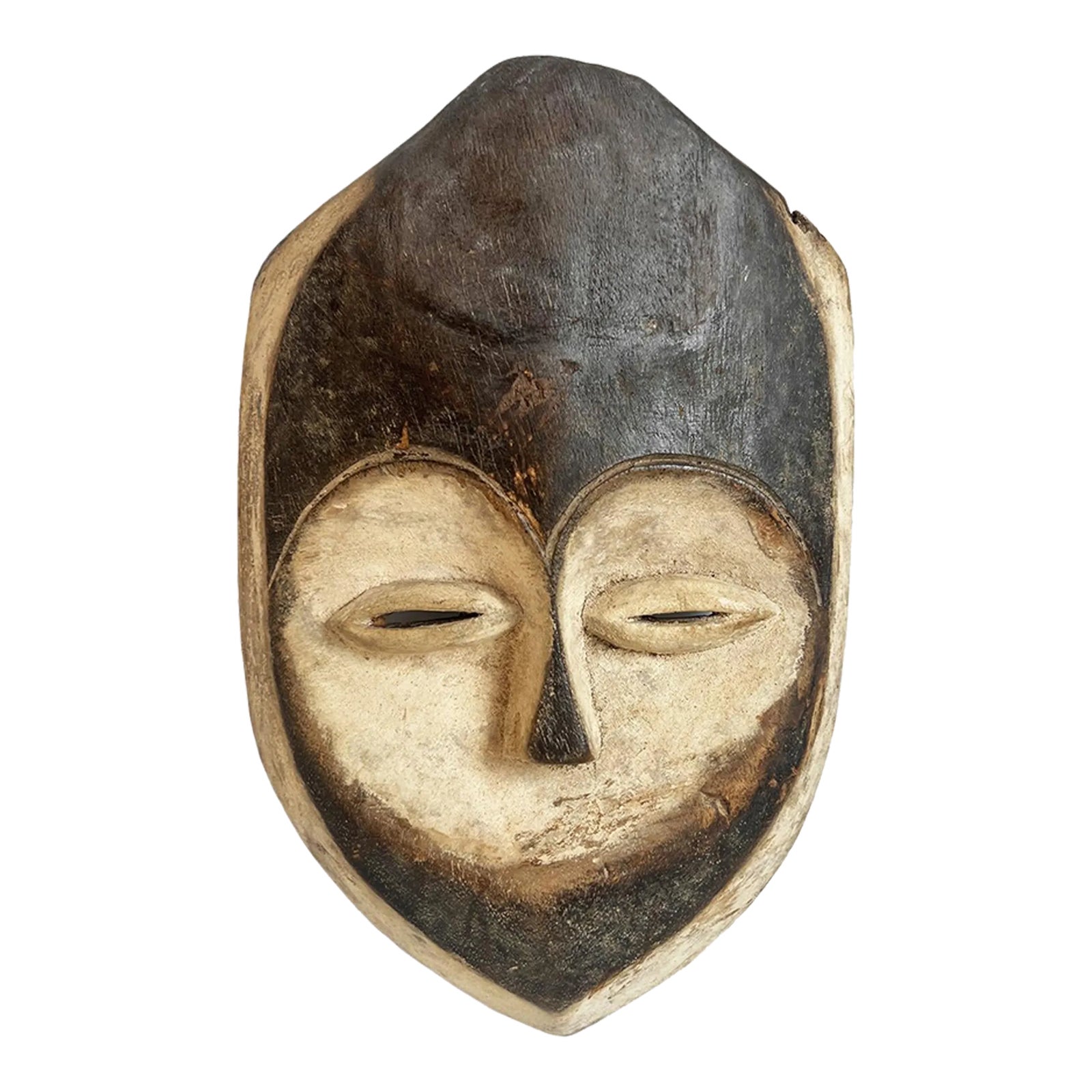 Vintage Two Tone Lega Mask | Chairish