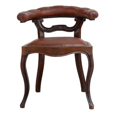 Antique English Auxiliary Chair, 1890s | Chairish