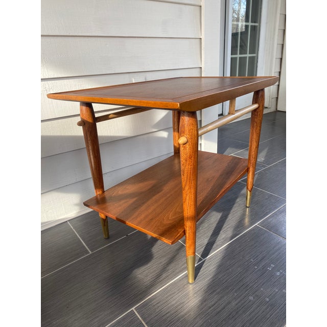 1950s Lane “Copenhagen” Mid Century Modern Side Tables - a Pair | Chairish