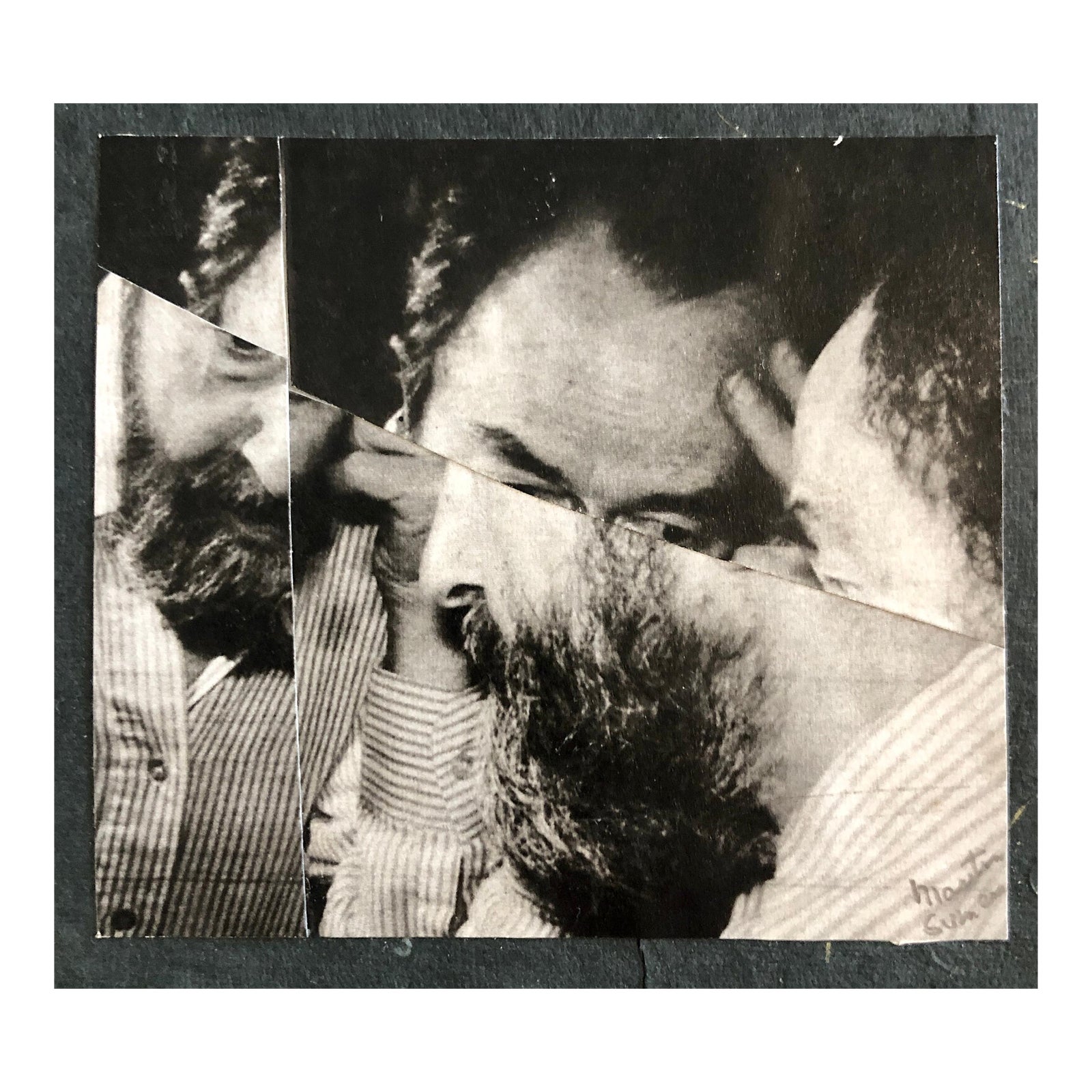 Martin Sumers, Vintage Abstract Expressionist Hyman Bloom Photo Collage ...