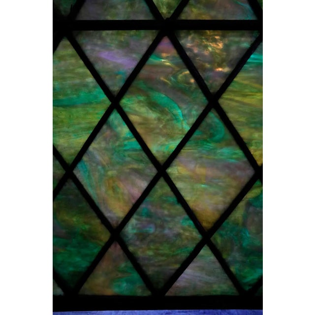 Antique Late 19th Century Gothic Revival Style Stained Glass Window ...