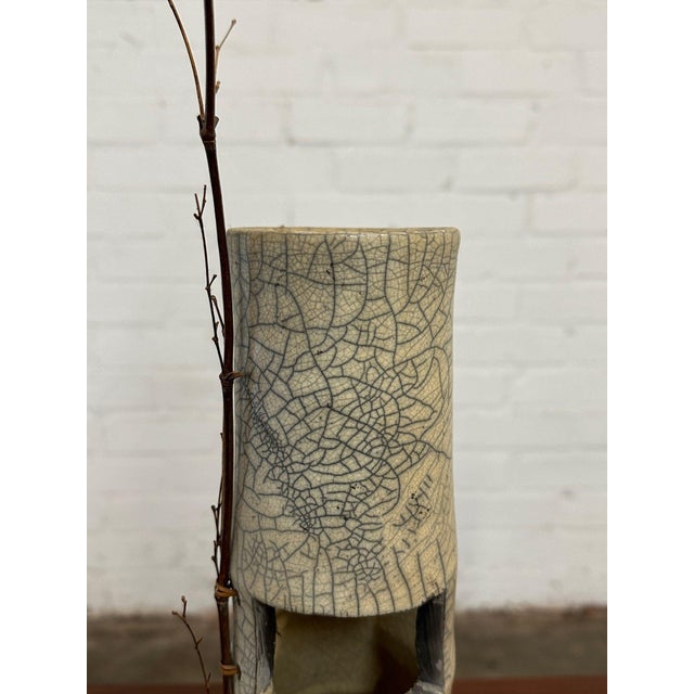 Vintage Raku Vessel | Chairish