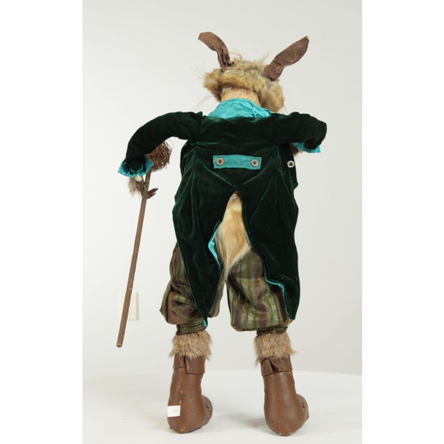 Vintage Primitive Country Easter Rabbit Doll | Chairish