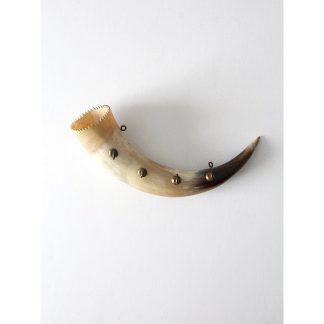 Vintage Horn Hook Rack | Chairish
