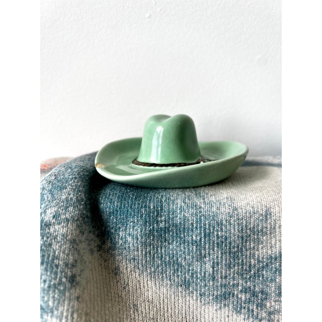 1970s Mint Cowboy Hat Ashtray | Chairish