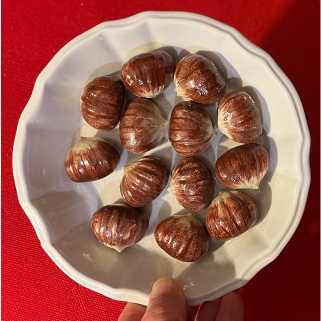 Este for Tiffany Italian Tromp l'Oeil Faience Pottery Round Plate or ...