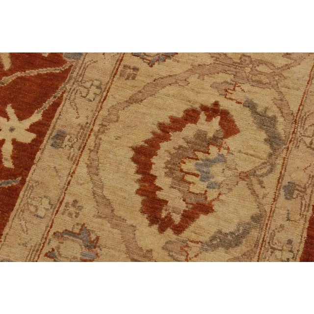Shabby Chic Kafkaz Rust/Gold Wool Rug -8'11 X 12'9 | Chairish