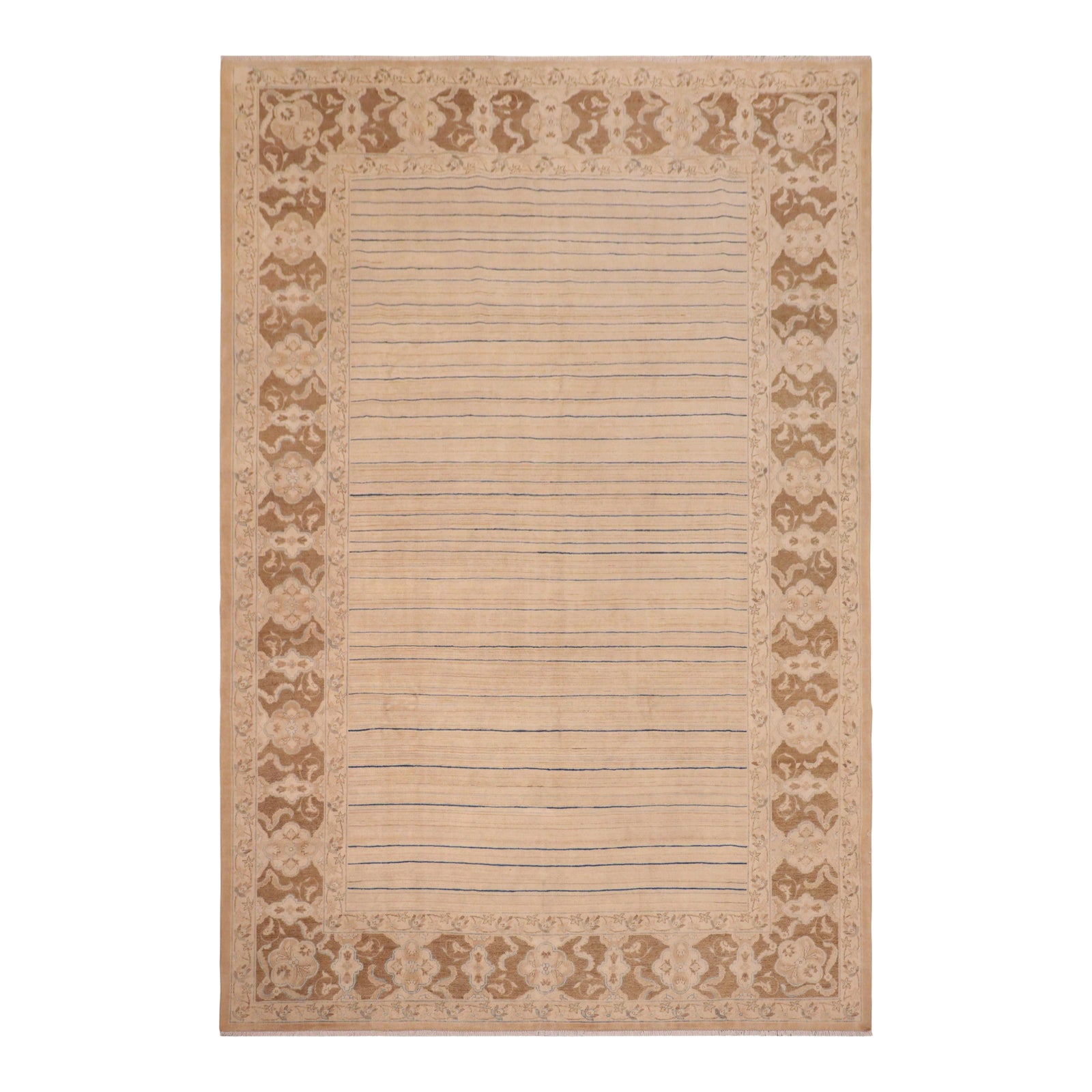 1980s 1980s Vintage Boho Chic Multi/Brown Wool Rug - 10'1" X 13'2 ...