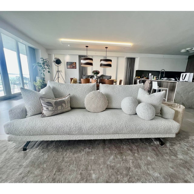 Modern Italian 8' Sofa by Lema Mobili Italia | Chairish