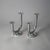 Circa 1930s Art Deco Chrome Stylized U-Form Candlesticks- a Pair | Chairish
