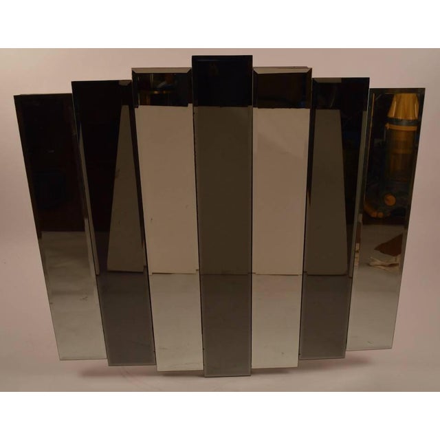 Two-Tone Stepped Mirror | Chairish