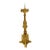 European Gothic Revival Gilt Bronze Altar Stick Pricket Candlestick ...