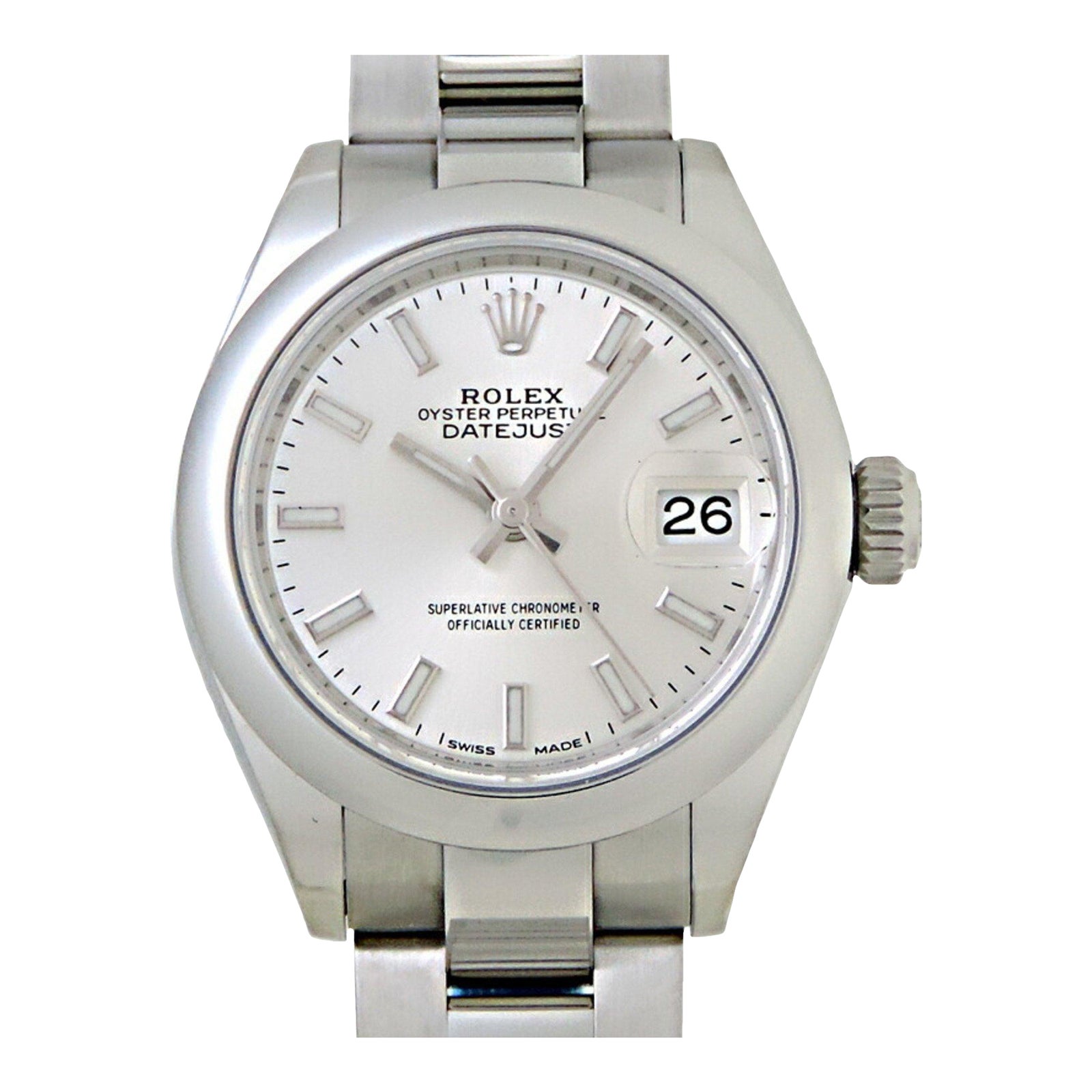 Rolex Datejust 28 Random Number Ladies Watch 279160 | Chairish