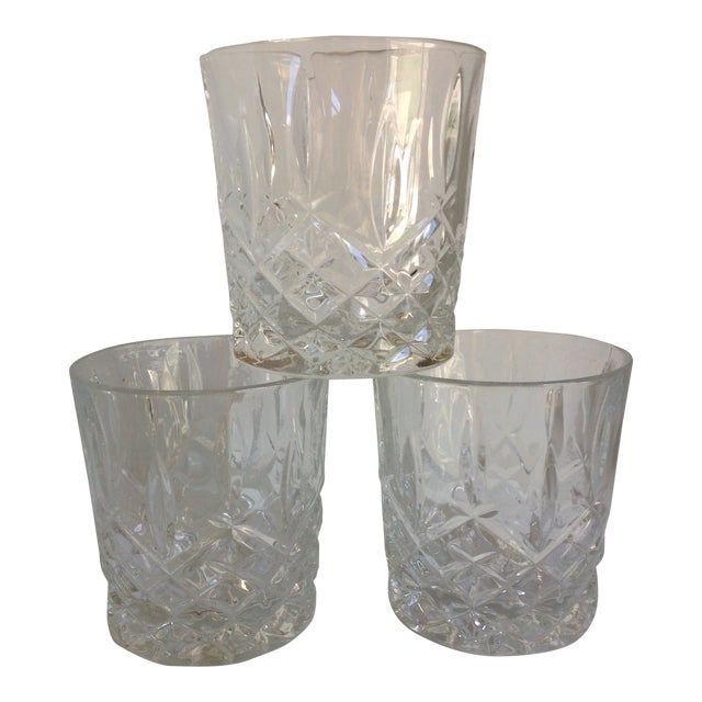 Waterford Crystal Bourbon Glasses Set Of 3 Chairish