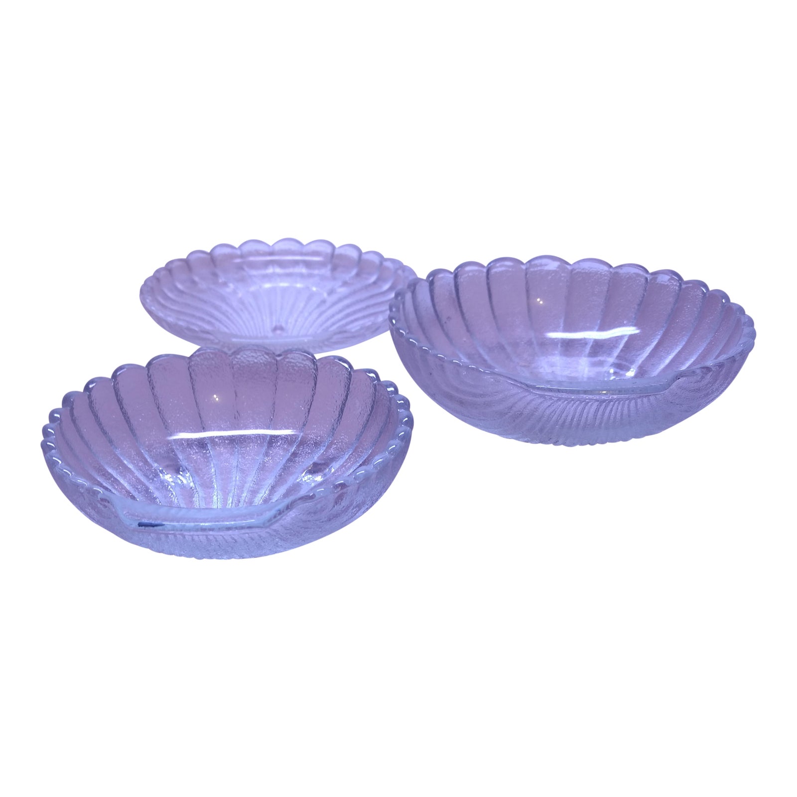 Vintage Seashell Dishes - Set of 3 | Chairish