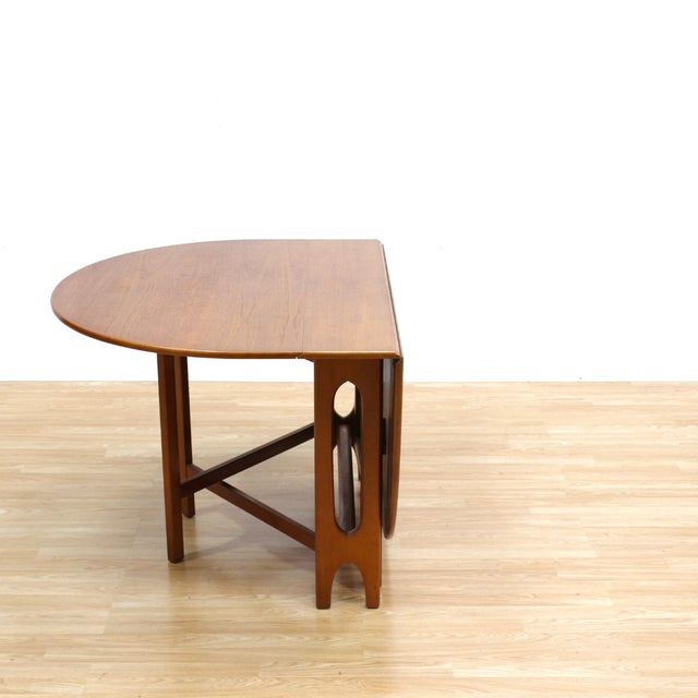 Mid Century Drop Leaf Dining Table by Jentique Furniture | Chairish