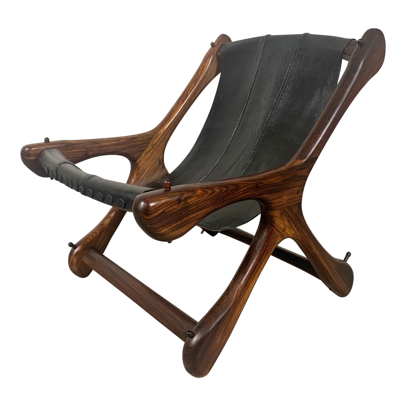 Don Shoemaker Sling Chair | Chairish