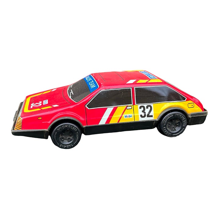 Car Model "Road Star" Series, Solid Variant, Red, Ddr Scale Approx. 1: ...