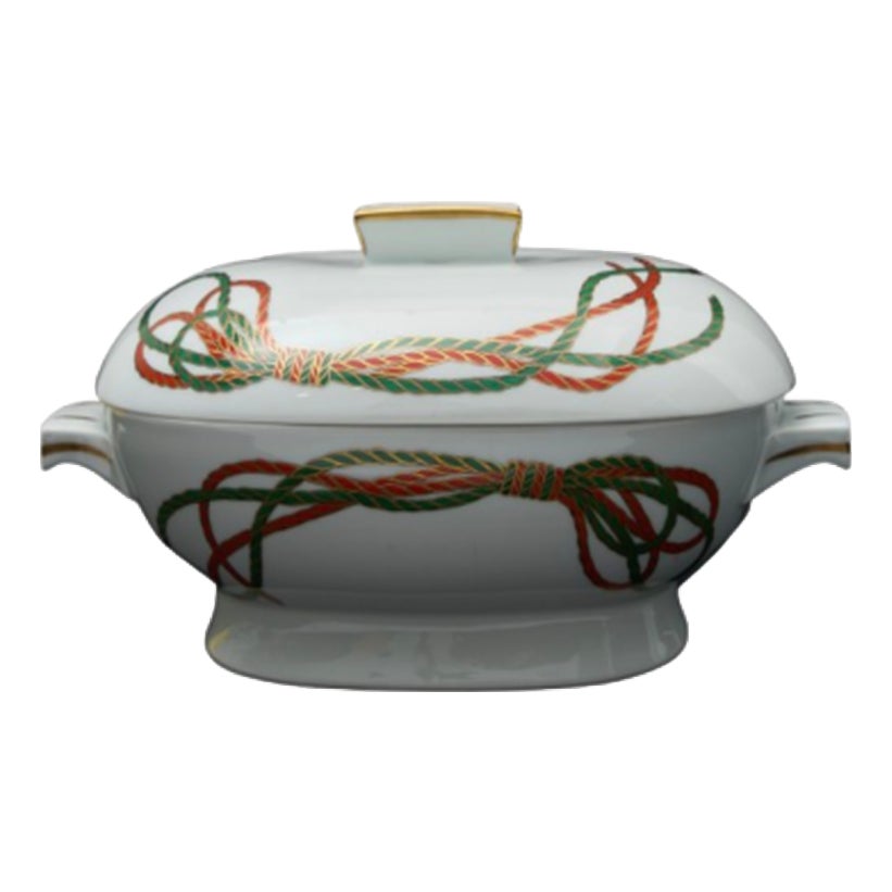 Covered Limoges Porcelain Tureen from Christian Dior, 1986 | Chairish