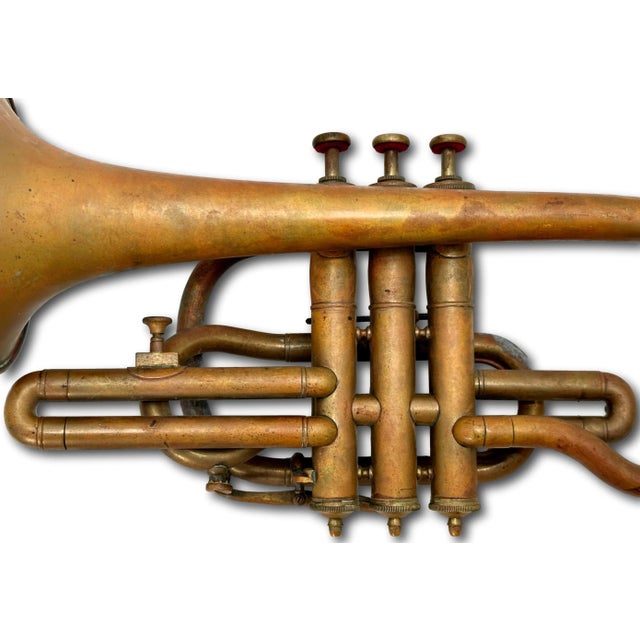 Authentic Late 19th Century Antique Brass "Shepherds Crook" Cornet ...