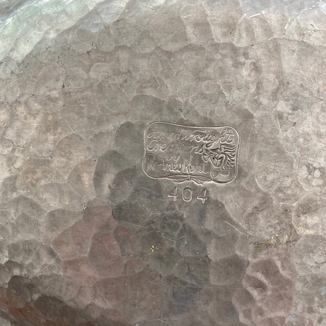 Vintage Hand Wrought Bread or Small Serving Dish by Rodney Kent | Chairish